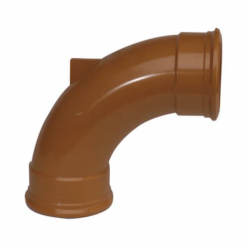 110mm Underground 90deg Double Socket Rest Bend