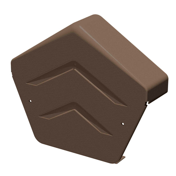 Manthorpe SmartVerge uPVC Dry Verge System - Brown