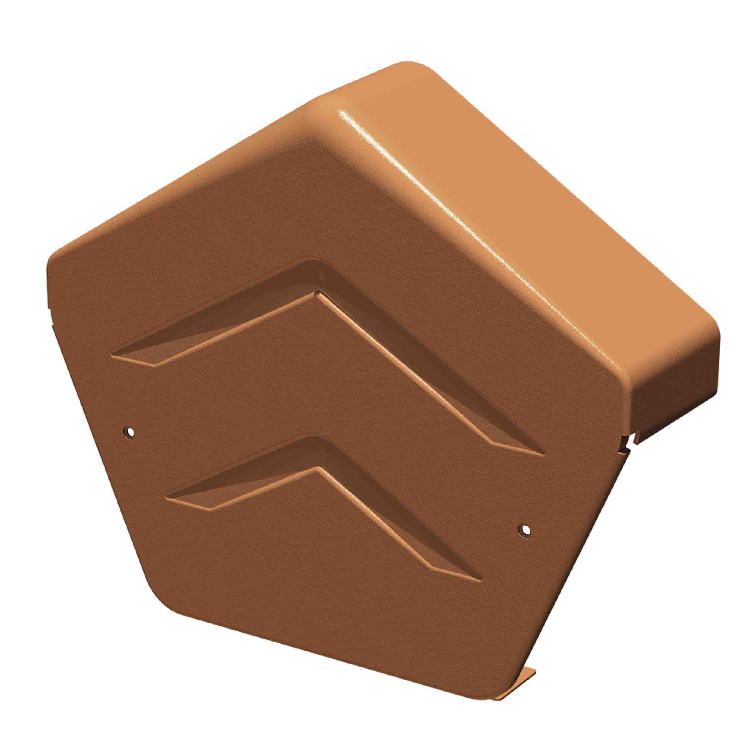 Manthorpe SmartVerge uPVC Dry Verge System - Terracotta