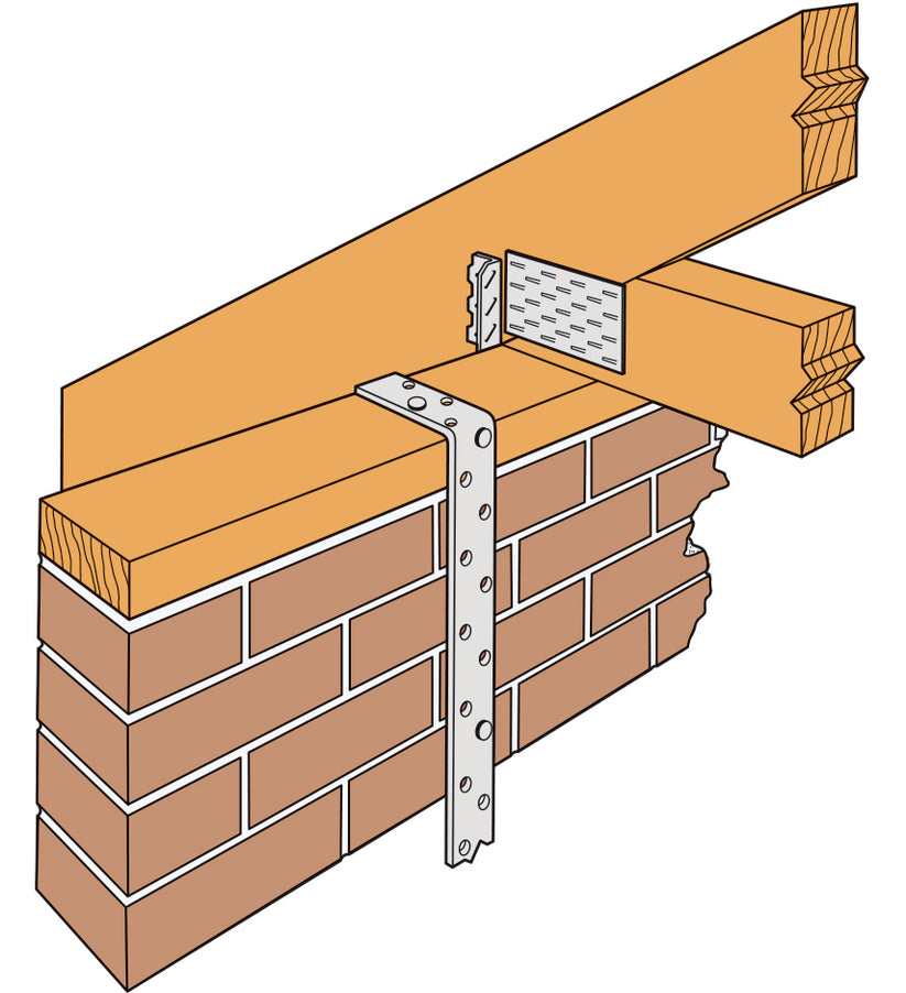 1000mm Bent Restraint Strap - Heavy Duty