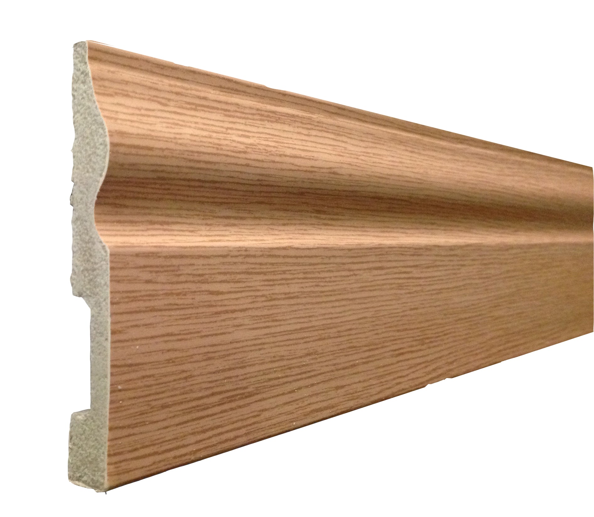100mm x 2.9Mtr Torus Skirting - Irish Oak