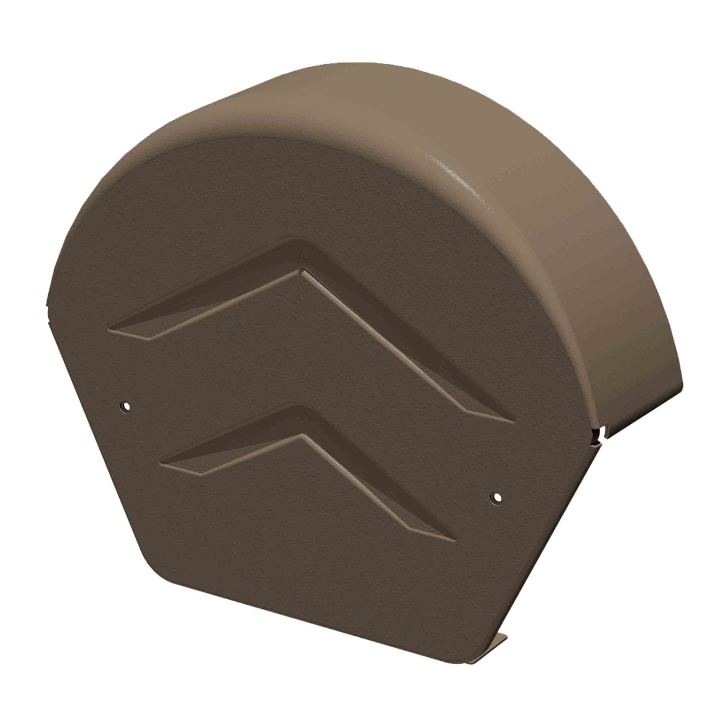 Manthorpe SmartVerge uPVC Dry Verge System - Brown