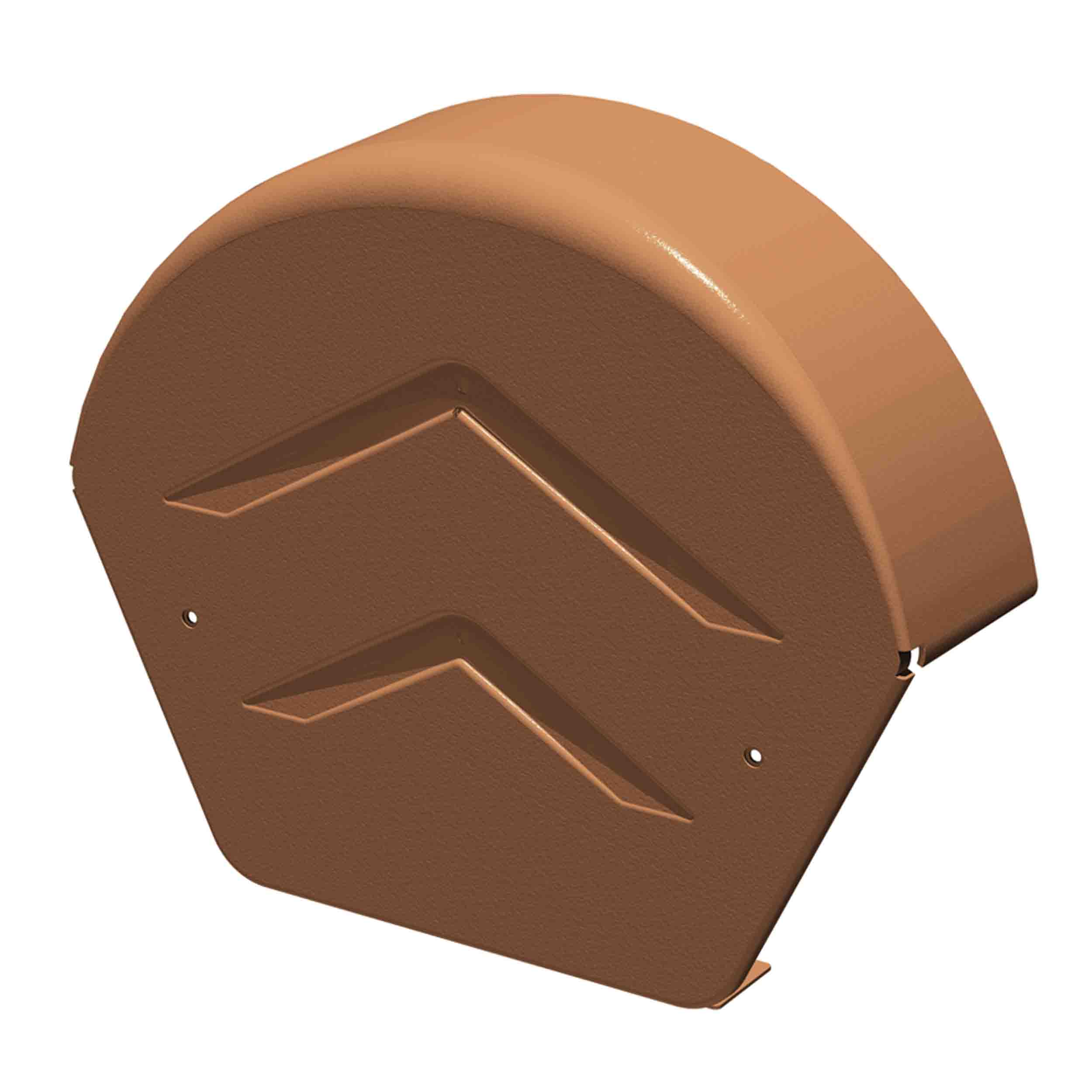 Manthorpe SmartVerge uPVC Dry Verge System - Terracotta