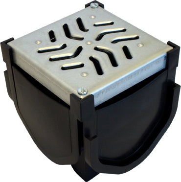 Galvanised Steel Topped Quad Box