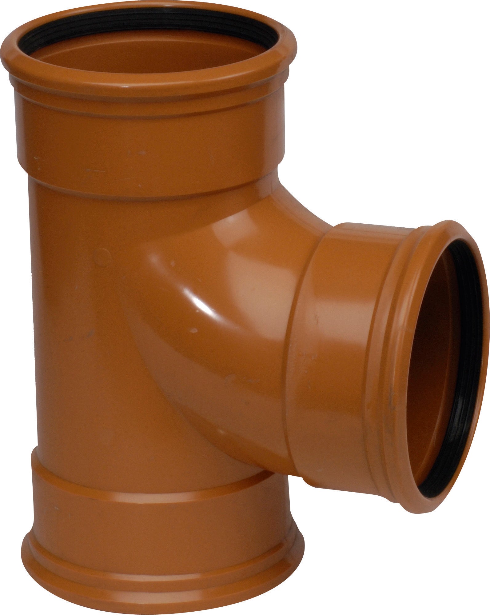160mm Underground 90deg Equal Tee Branch