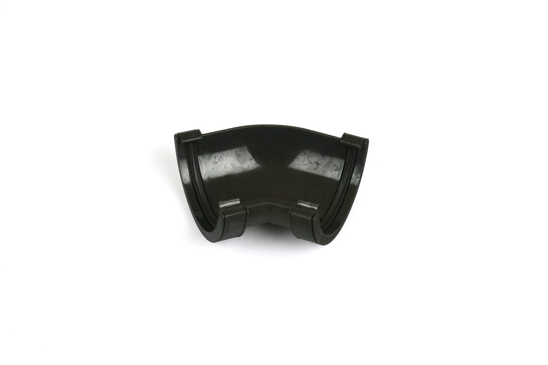 Half Round 135deg Gutter Bend - Cast Iron Effect