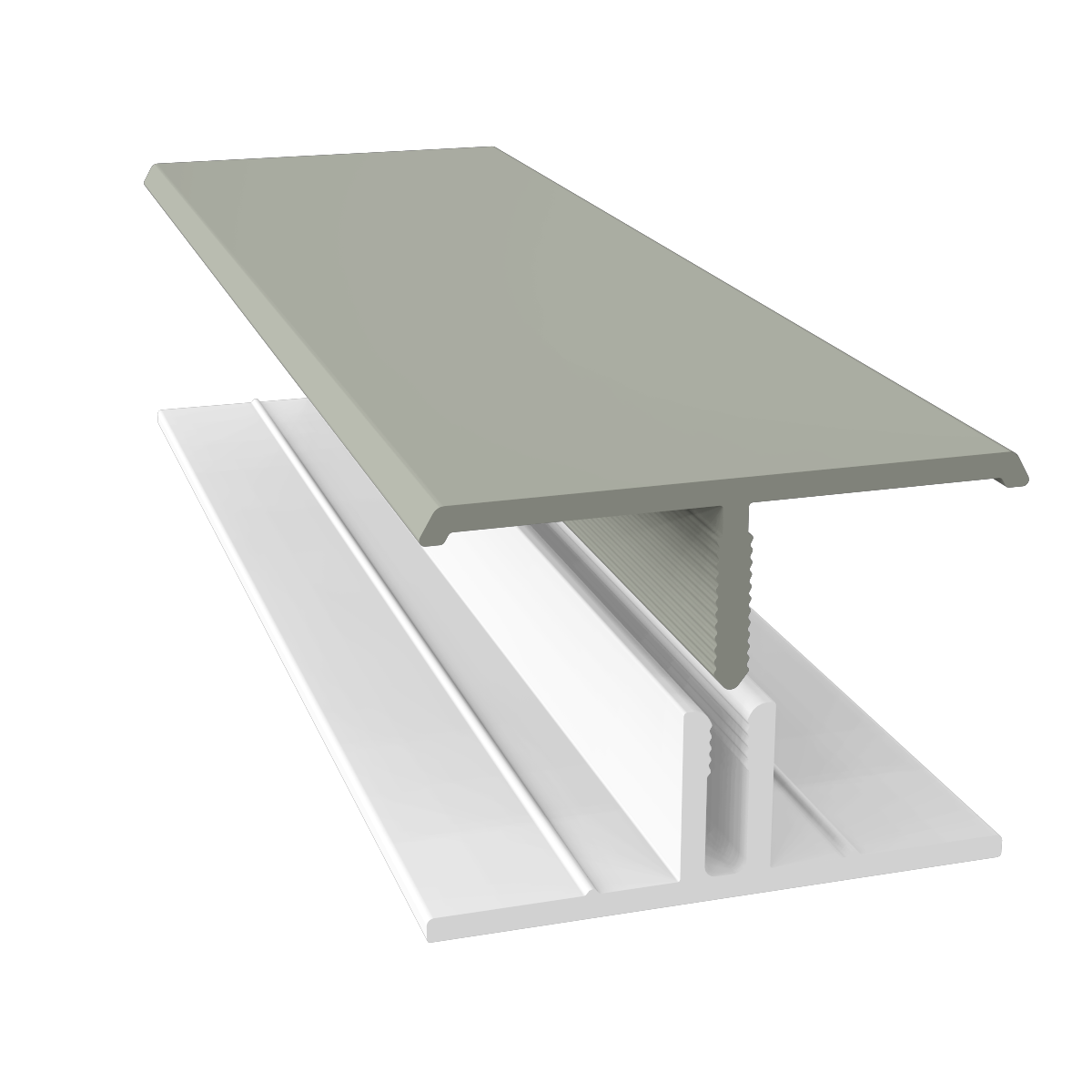 Fortex 333mm Double Shiplap Range - Misty Grey