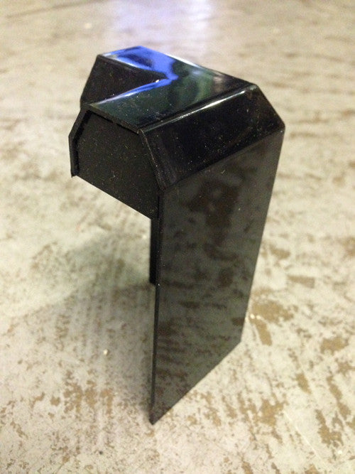 Kerb External Corner Trim - Black