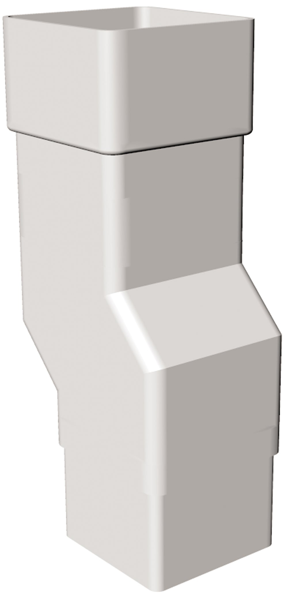 65mm Square Downpipe System